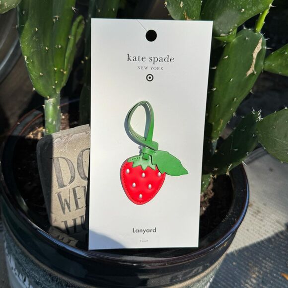 kate spade | Bags | Strawberry Bag Charm Kate Spade New York X Target ...